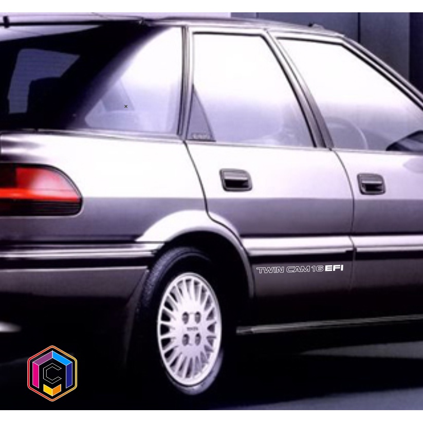 Jual Stiker Twincam 16 EFI Stickers for Corolla Liftback | Shopee Indonesia