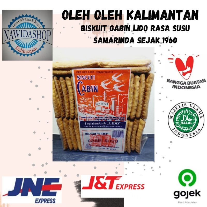 Jual Gabin Lido Khas Samarinda rasa Susu Keju Biskuit Enak Khas ...