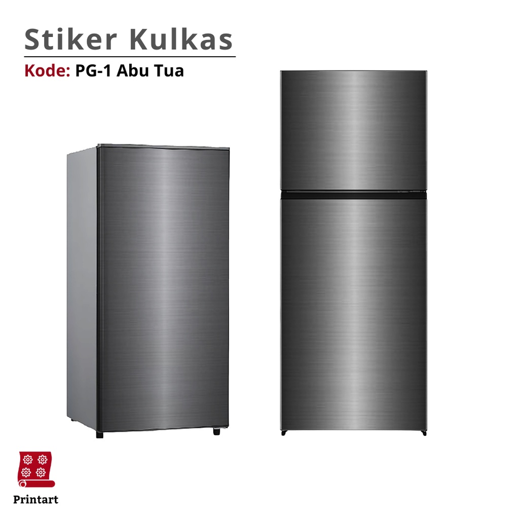Jual Stiker Kulkas 1 Pintu dan 2 Pintu motif Polos Glossy Kode PG-1 ...