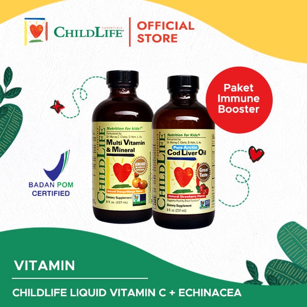 Jual Childlife Multivitamin + Cod Liver Oil [Paket Immune Booster ...