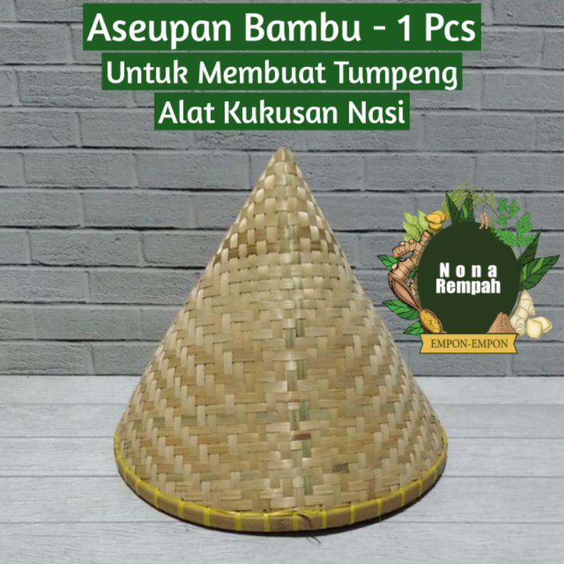 Jual Aseupan Bambu Asepan Alat Kukusan Nasi Tumpeng | Shopee Indonesia