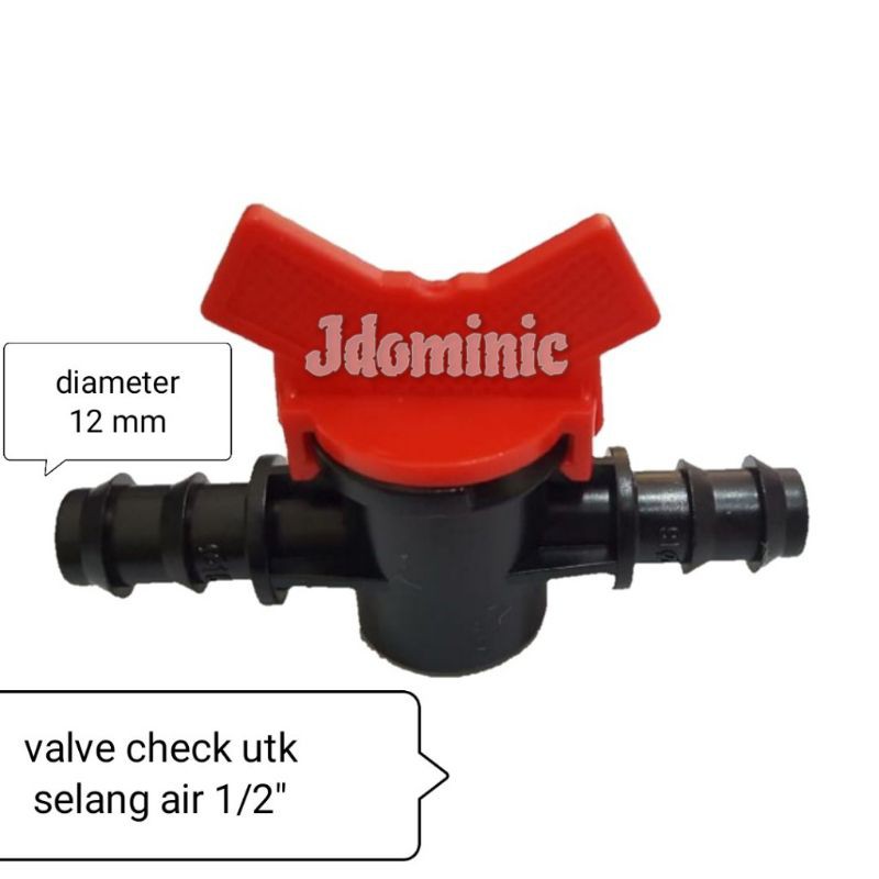 Jual valve check selang air 1/2 inchi inc - in dim keran kran katub ...