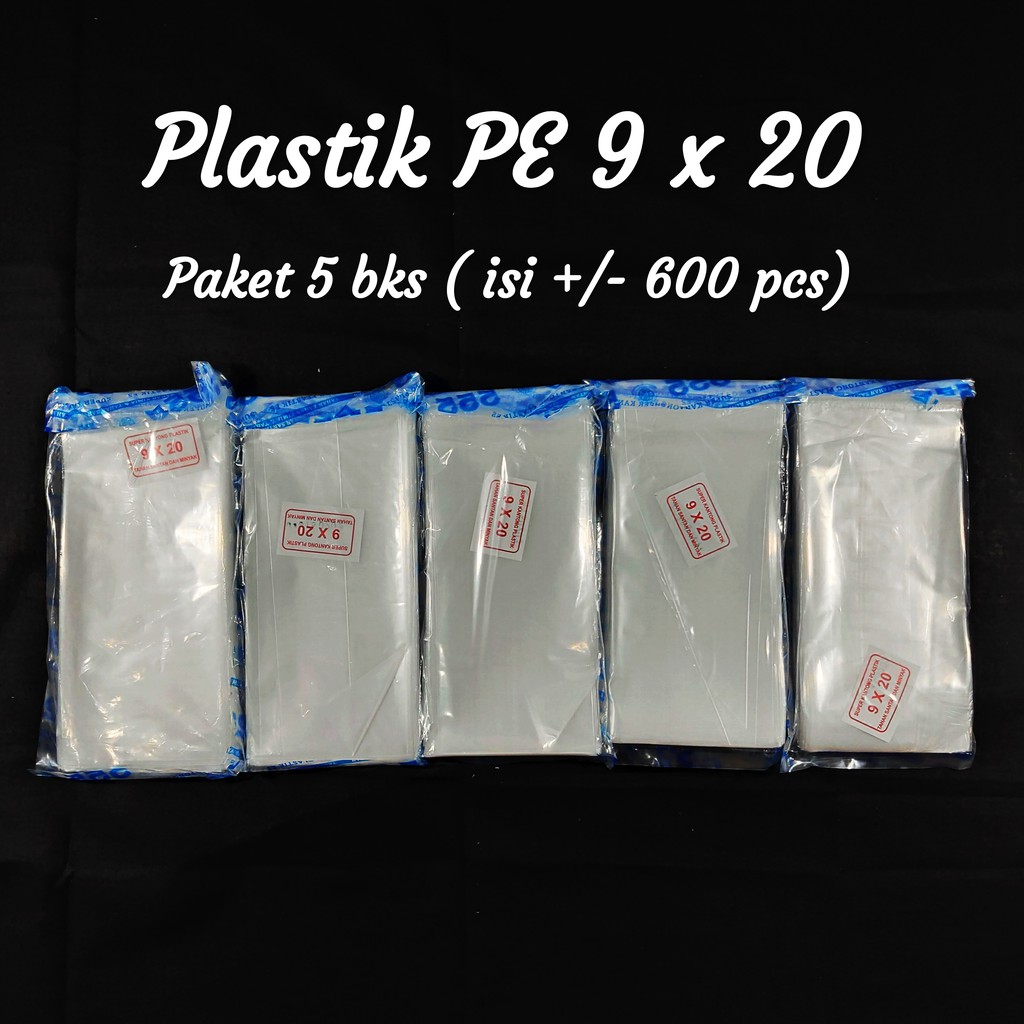 Jual Kantong Plastik PE (semua Ukuran) Plastik Gula, Plastik Es ...