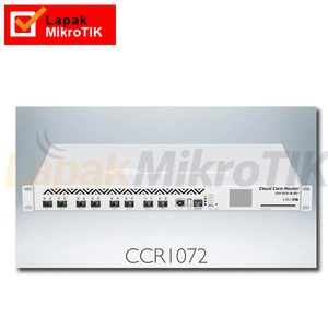 Jual MikroTIK CCR1072-1G-8S+ | Cloud Core Router | MikroTIK CCR 1072 ...