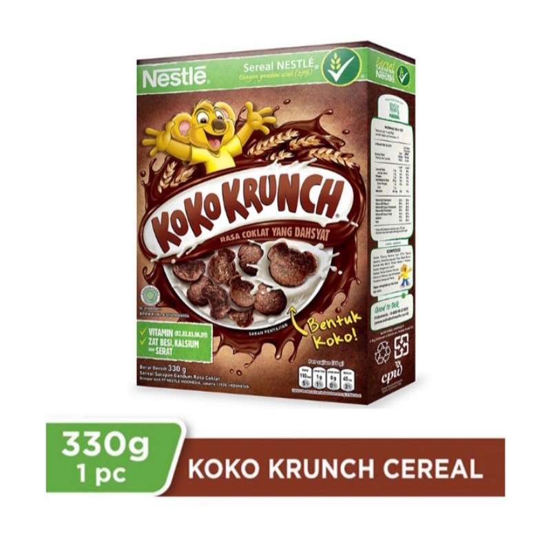 Jual NESTLE KOKO CRUNCH Cereal 330g | Shopee Indonesia