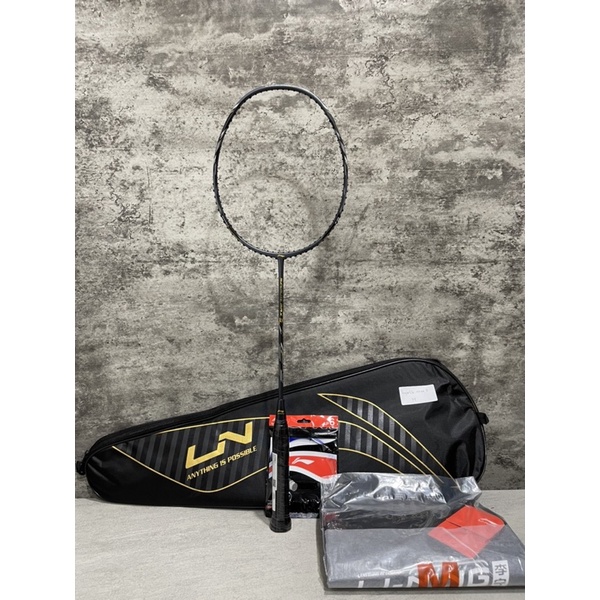 Jual LINING RAKET SUPERLITE MAX 9 BADMINTON RESMI ORIGINAL - DARK GREY ...