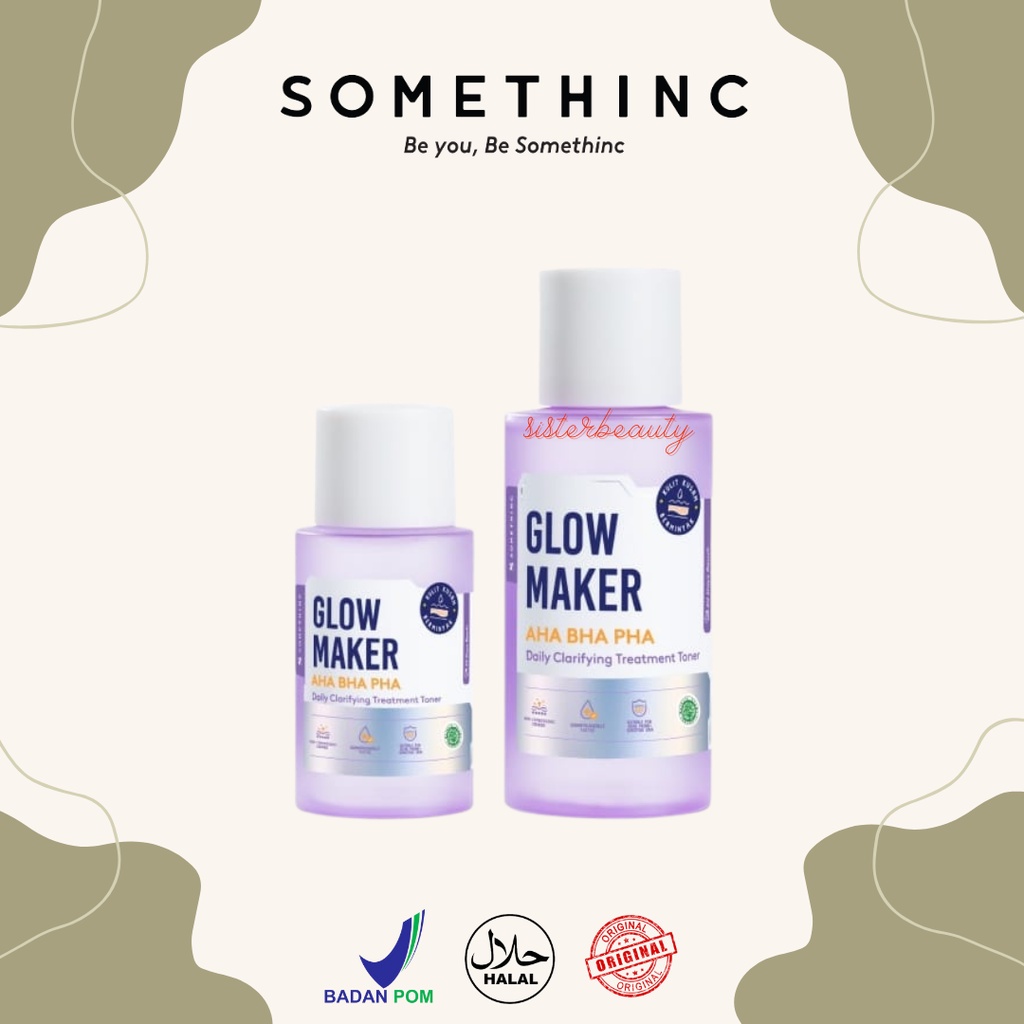 Jual SisterBeauty - Somethinc Glow Maker AHA BHA PHA Clarifying ...