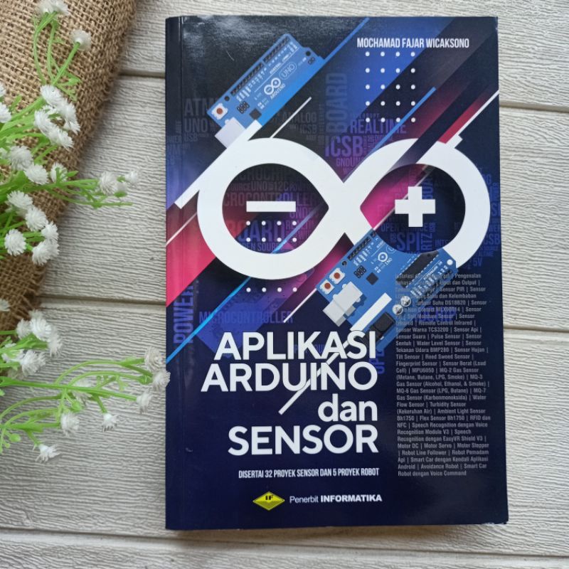 Jual Original - Buku Aplikasi Arduino Dan Sensor Disertai 32 Proyek ... Jual Original - Buku Aplikasi Arduino Dan Sensor Disertai 32 Proyek ...