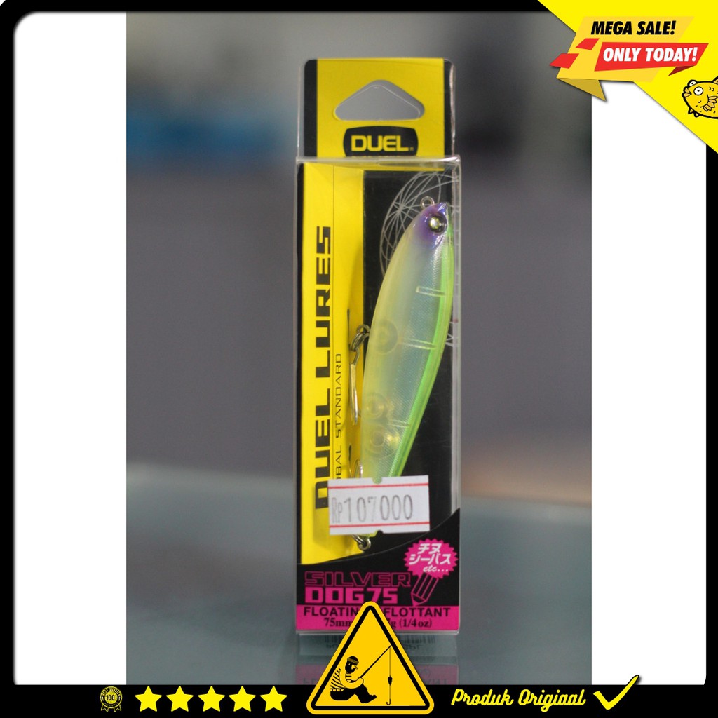 Jual Umpan Pancing Mancing Yozuri Silver Dog 75Mm ( Gspl ) | Shopee Indonesia