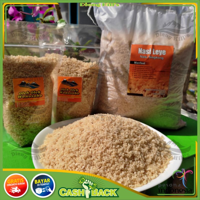 Jual TIWUL INSTAN NASI SINGKONG LEYE KHAS WONOSOBO | Shopee Indonesia