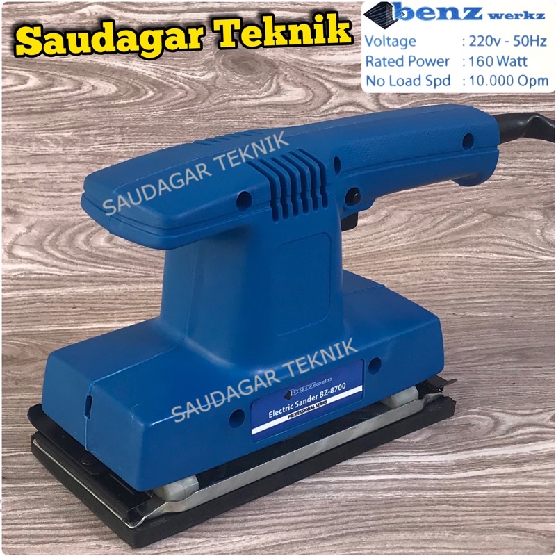Jual Mesin Amplas Kayu Electric Sander Orbital Sander Benz | Shopee ...