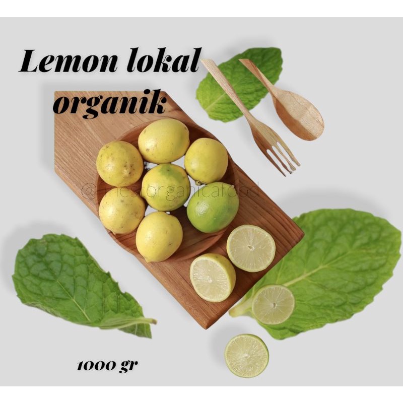 Jual JERUK LEMON ORGANIK / LEMON LOKAL 1000gr | Shopee Indonesia
