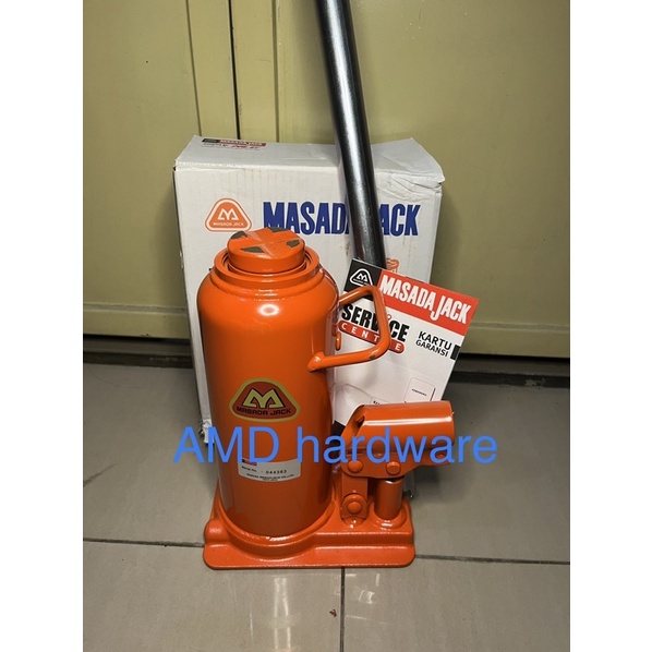 Jual MASADA MH20 Dongkrak Botol 20Ton Hidrolik Hydraulic Bottle Jack 20 Ton MH-20 Original made ...