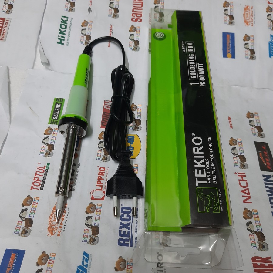 Jual SOLDER 60 WATT Merk tekiro SOLDERAN IRON EL-SD1772 | Shopee Indonesia