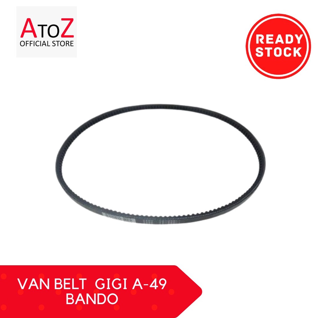 Jual VanBelt V Belt Fan Belt V-BELT GIGI A-49 BANDO RPF A-3490 - VAN BELT GIGI A-49 BANDO ...