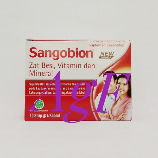 Jual Sangobion Capsule isi 40 (P&G) | Shopee Indonesia