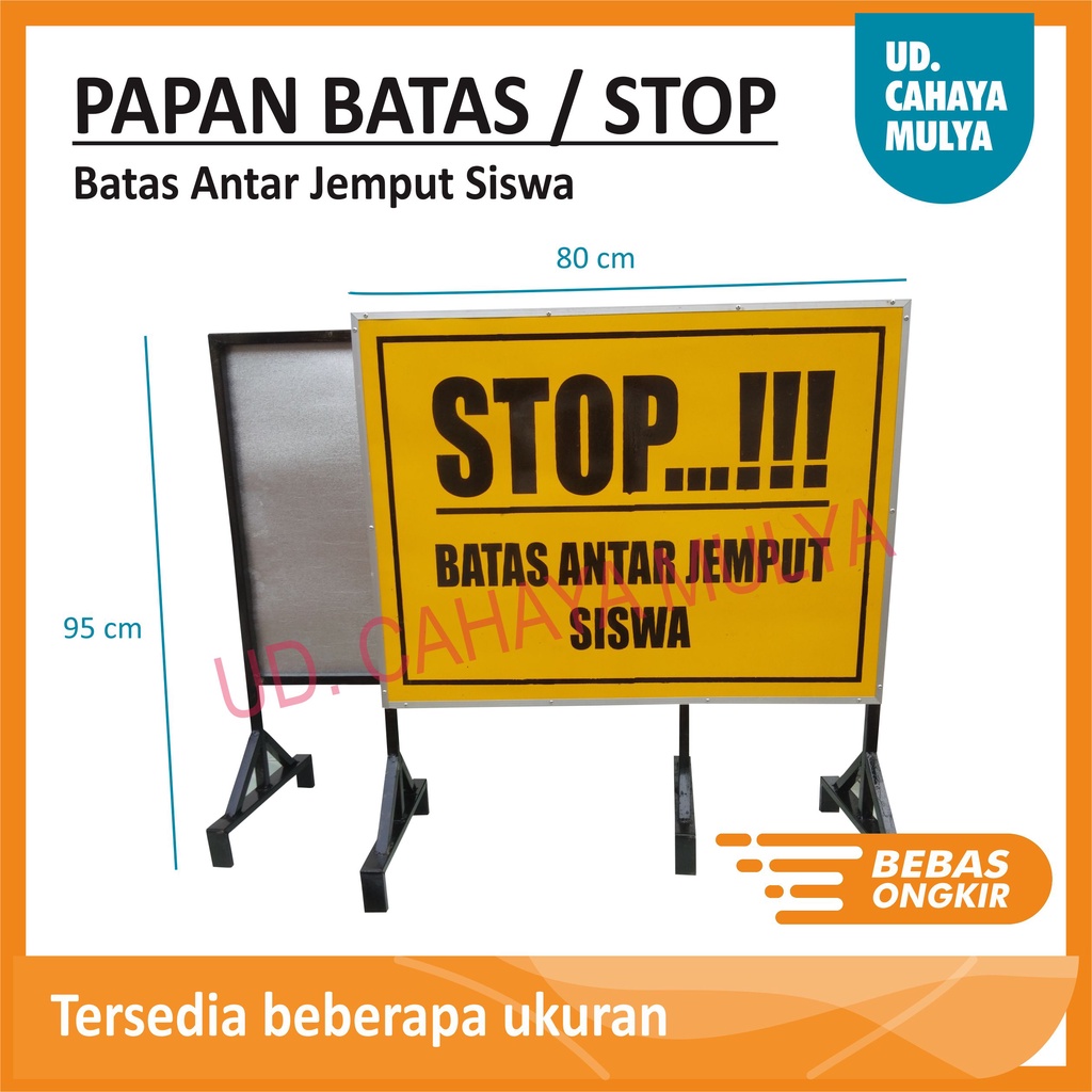 Jual Papan Batas antar jemput Siswa Sekolah - Portable | Shopee Indonesia