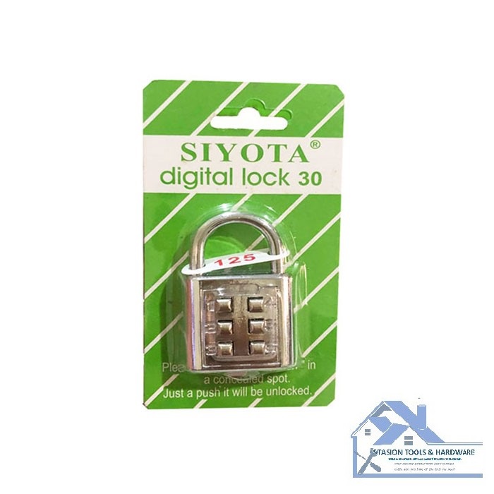 Jual Gembok Digital Merk SIYOTA Varian Ukuran 30 mm - 40 mm - Gembok ...