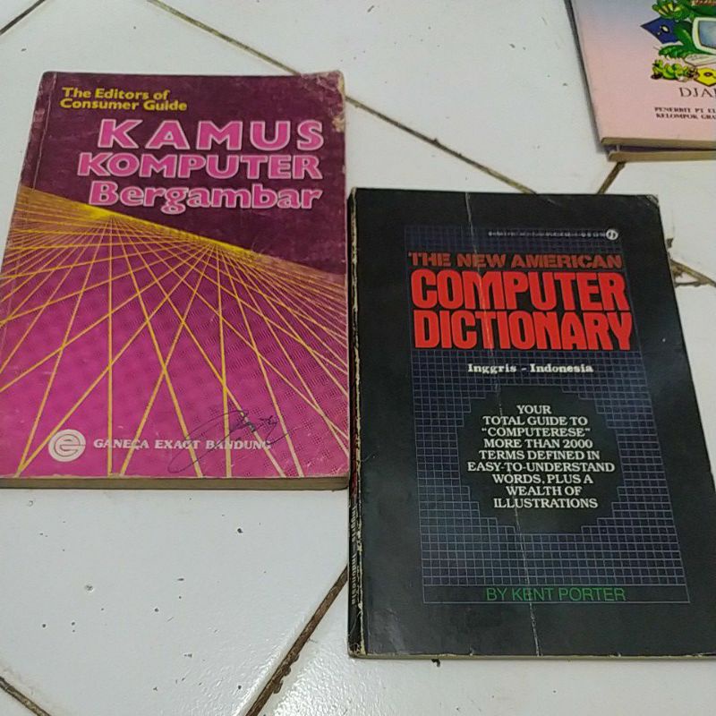 Jual HARGA 1AN THE NEW AMERICAN COMPUTER DICTIONARY dan KAMUS KOMPUTER BERGAMBAR | Shopee Indonesia
