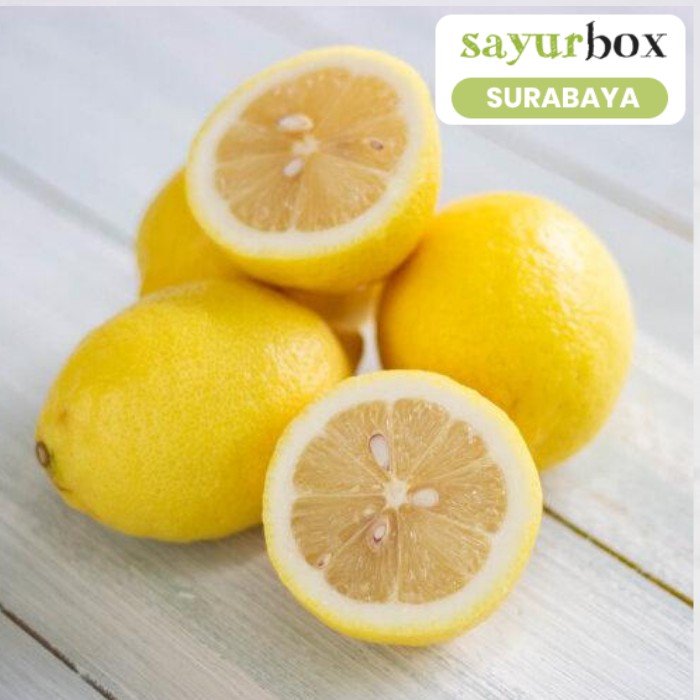 Jual Jeruk Lemon Import 500 gram (Sayurbox) - SURABAYA | Shopee Indonesia