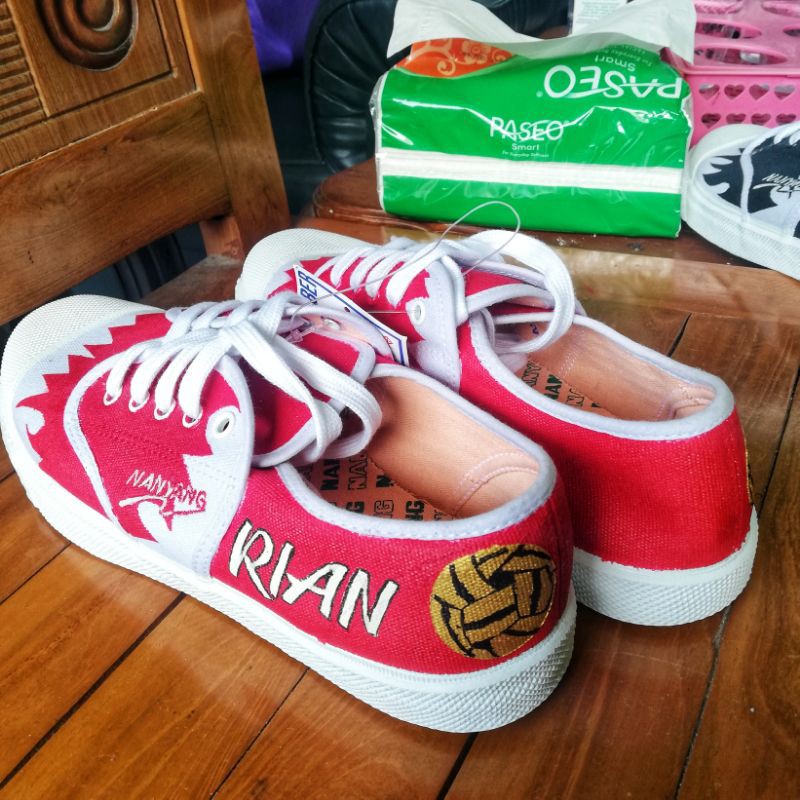 Jual SEPATU TAKRAW NANYANG MOTIF TERBARU 2021 | Shopee Indonesia