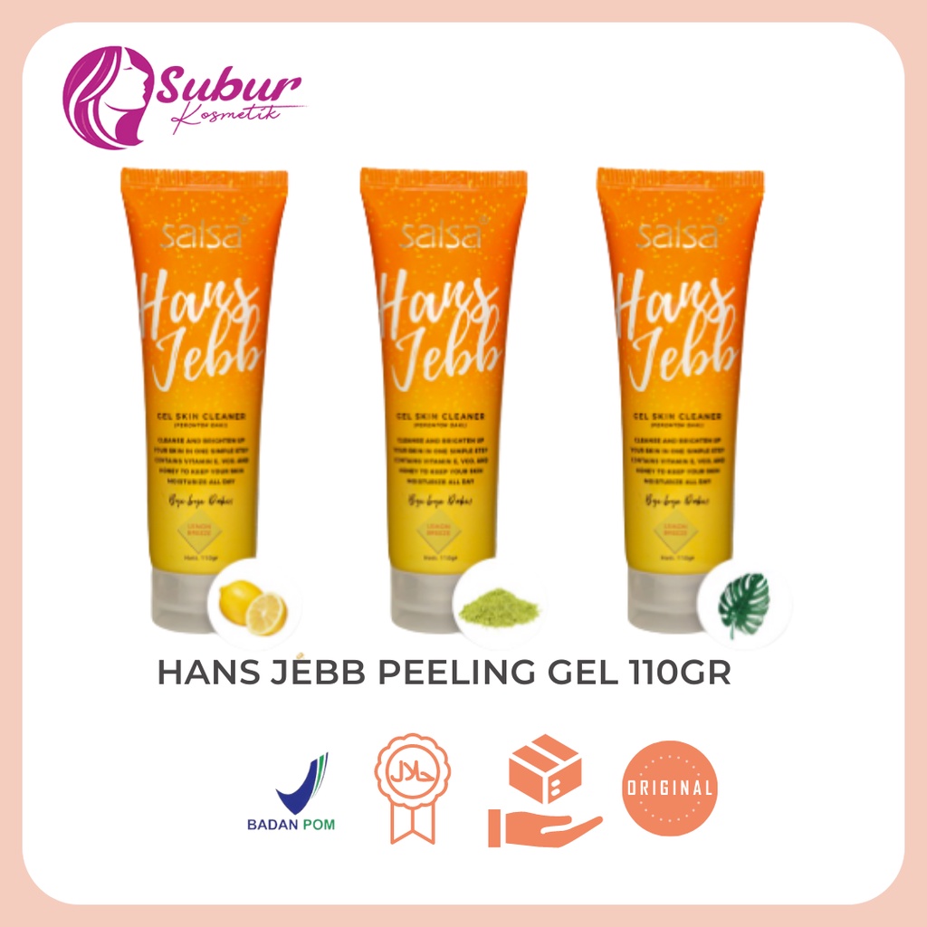 Jual Salsa Hans Jebb Peeling Gel Skin Cleanser 110g(new varian ...