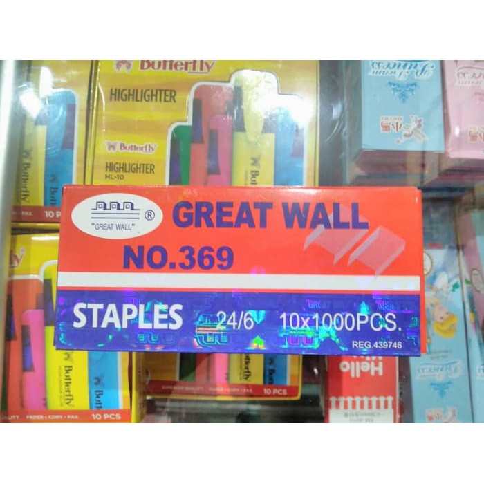 Jual great wall isi staples no 369 staples no 3 tanggung untuk hd 50 ... Jual great wall isi staples no 369 staples no 3 tanggung untuk hd 50 ...
