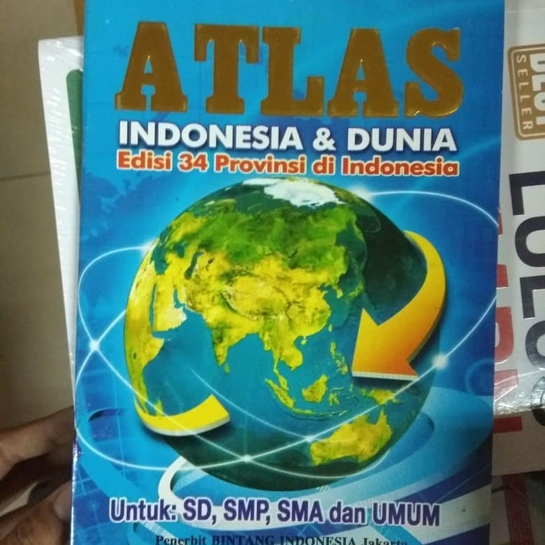 Jual Atlas Indonesia dan Dunia Edisi 34 Provinsi di Indonesia 62 ...