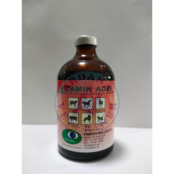 Jual VITAMIN AD3E Pantex Holland - 100 ml | Shopee Indonesia