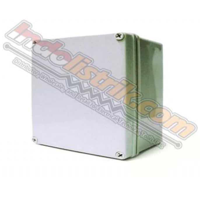 Jual ABS plastic box 125x125x100mm Abu-abu + Base Plate Durabox ...
