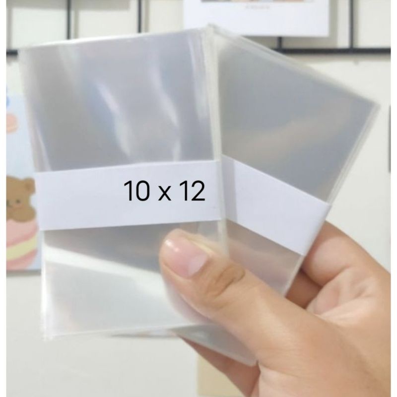 Jual 100 Lembar Plastik opp/plastik display/ plastik Klip / plastik ...