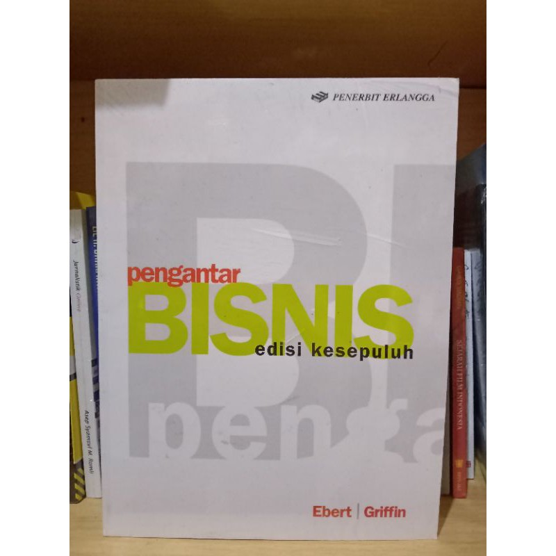 Jual Pengantar Bisnis Edisi Kesepuluh - Erlangga | Shopee Indonesia