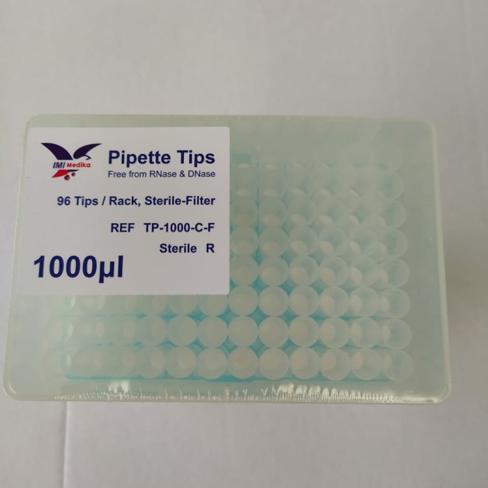 Jual Filter Tips Sterile | Pipet Filter Steril Ukuran 1000 uL | Shopee ...