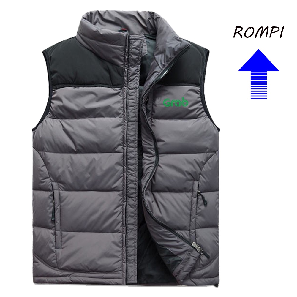 Jual Rompi Gr3b/Jaket Grabe/Rompi Motor/Rompi Ojek Online Bahan Parasut ...