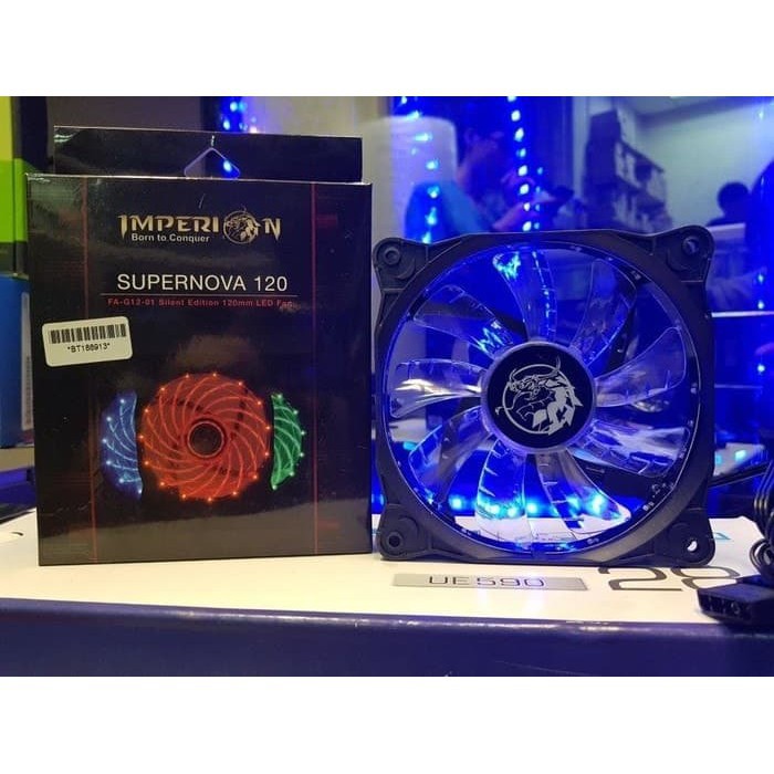 Jual Fan Casing Imperion Supernova 120 RGB Silent Edition | Shopee ...