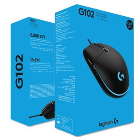 Jual Logitech G102 Prodigy Gaming Mouse | Shopee Indonesia