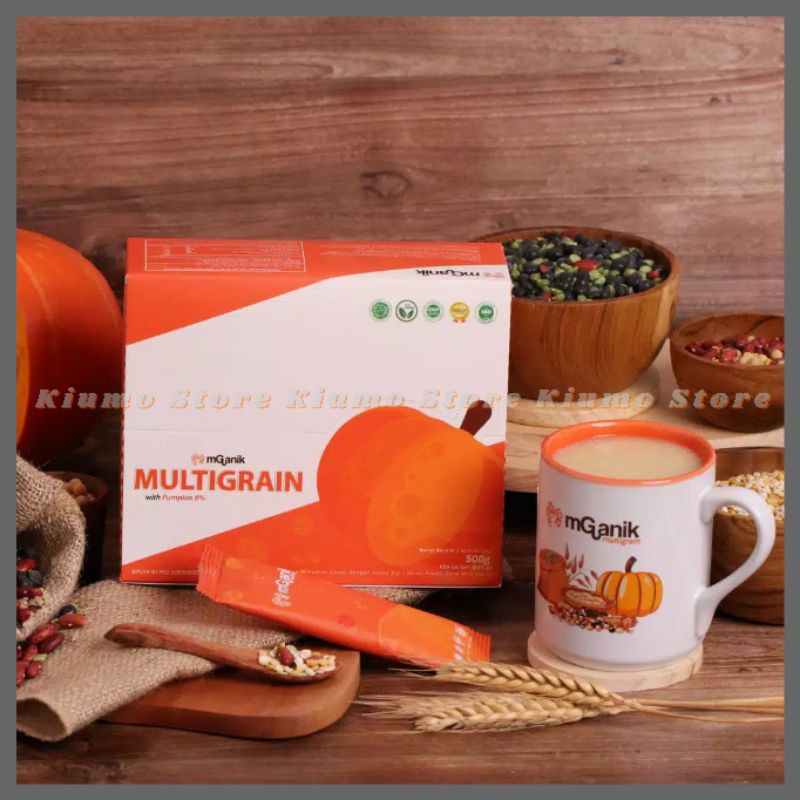 Jual MGANIK MULTIGRAIN SUPERFOOD - Isi 10 Sachet M GANIK | Shopee Indonesia