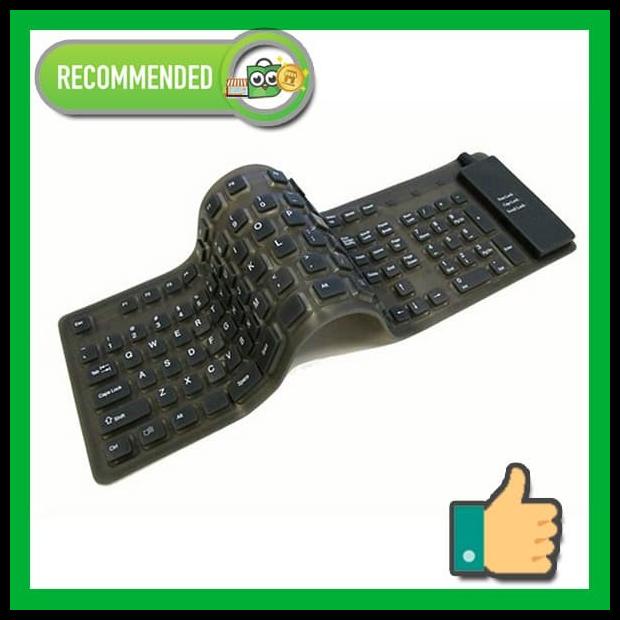 Jual Keyboard Flexible With Numeric Keypad, Numpad, Full Size, Portable ...