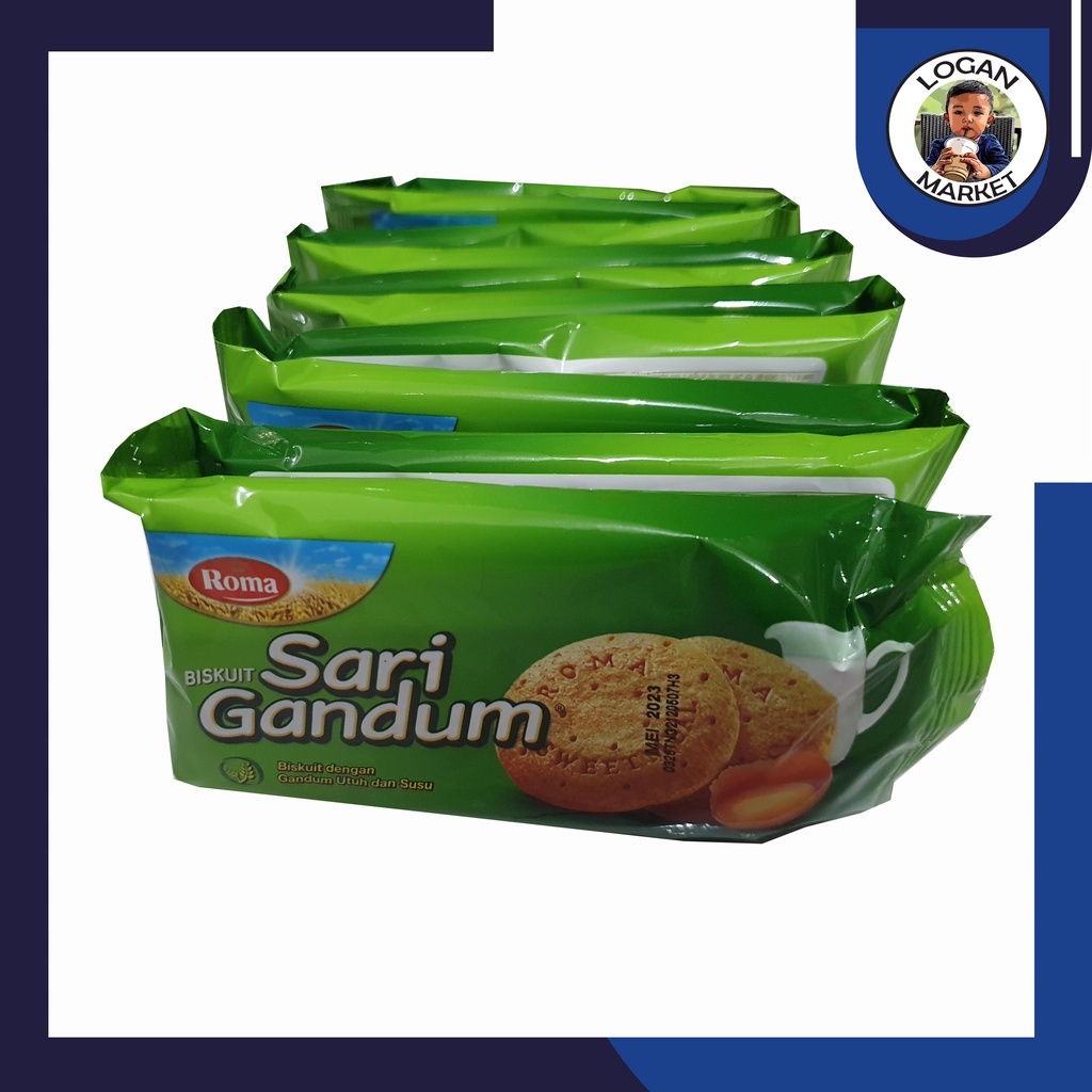 Jual Roma Sari Gandum Renceng 10 Sachet Pcs 10Pcs 39gram 39 gram ...