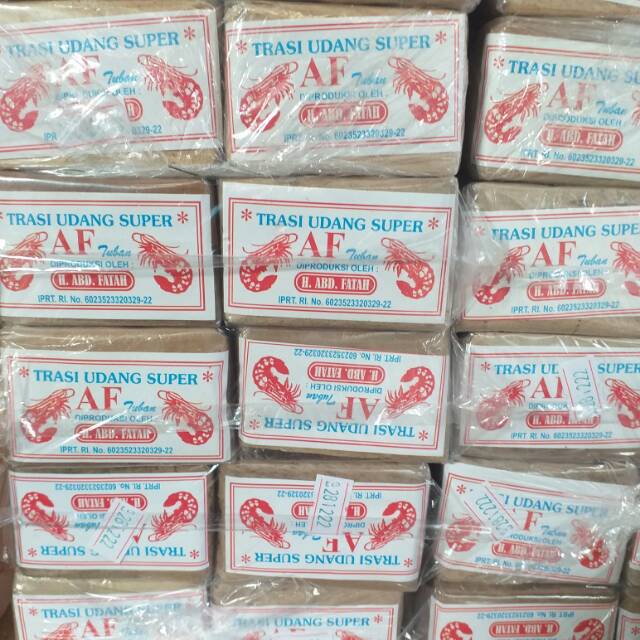 Jual TRASI UDANG CAP AF TUBAN (1 PACK ISI 10 BIJI) | Shopee Indonesia