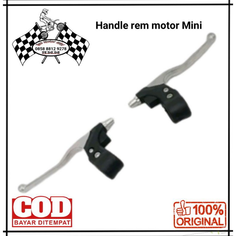 Jual HANDLE REM/TUAS REM CNC ALUMUNIUM MOTOR MINI GP/TRAIL/ATV MESIN ...