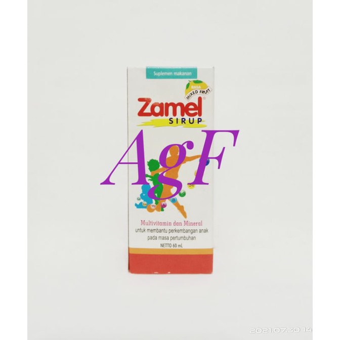 Jual Zamel Syrup 60 mL (Novell) | Shopee Indonesia