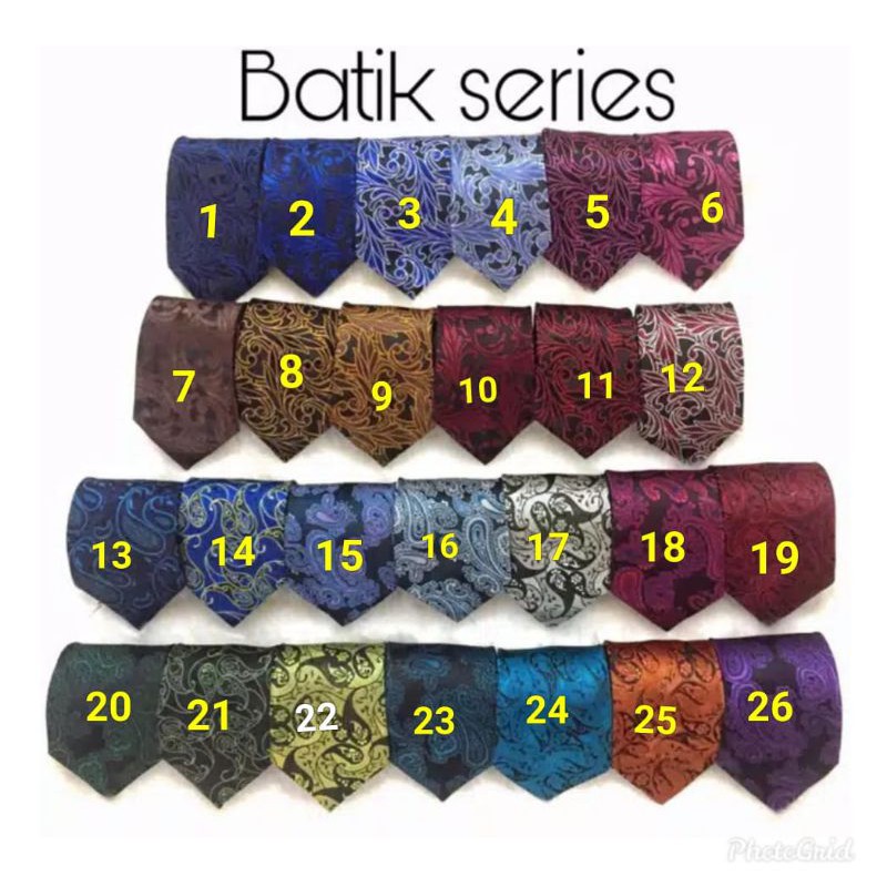 Jual Dasi Pria motif Batik ukuran standard | Shopee Indonesia