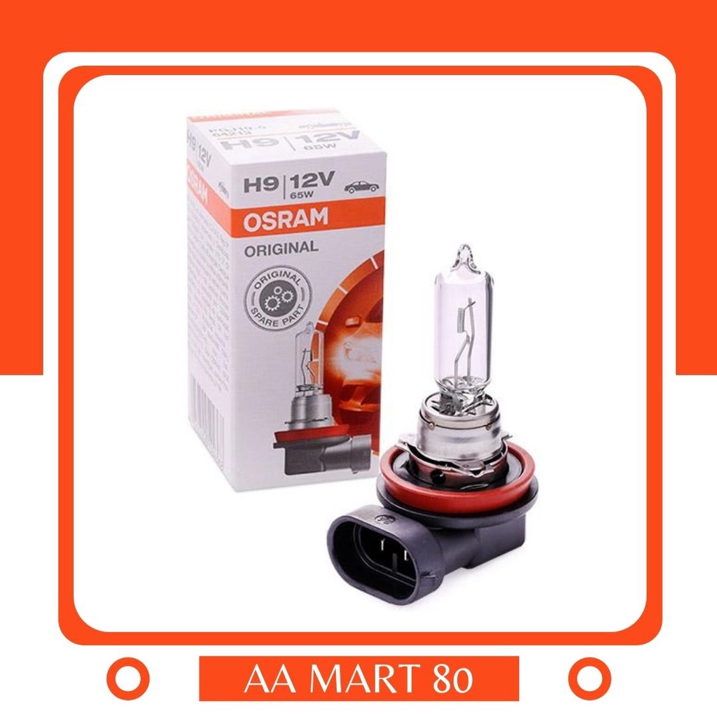 Jual Lampu Mobil Socket H9 12V PGJ19-5 64213 12v 65Watt OSRAM Original ...