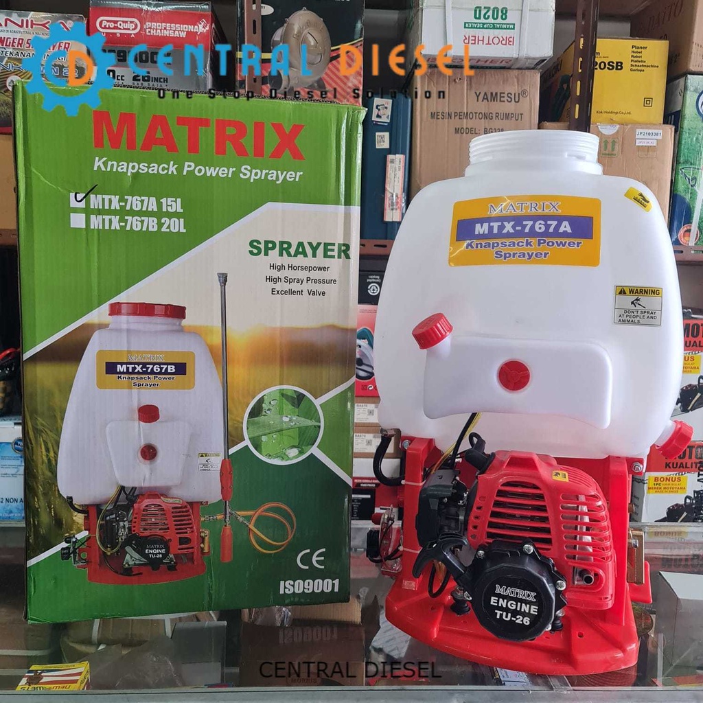 Jual Mesin penyemprot tekanan tinggi/ Hi pressure power sprayer Matrix ...