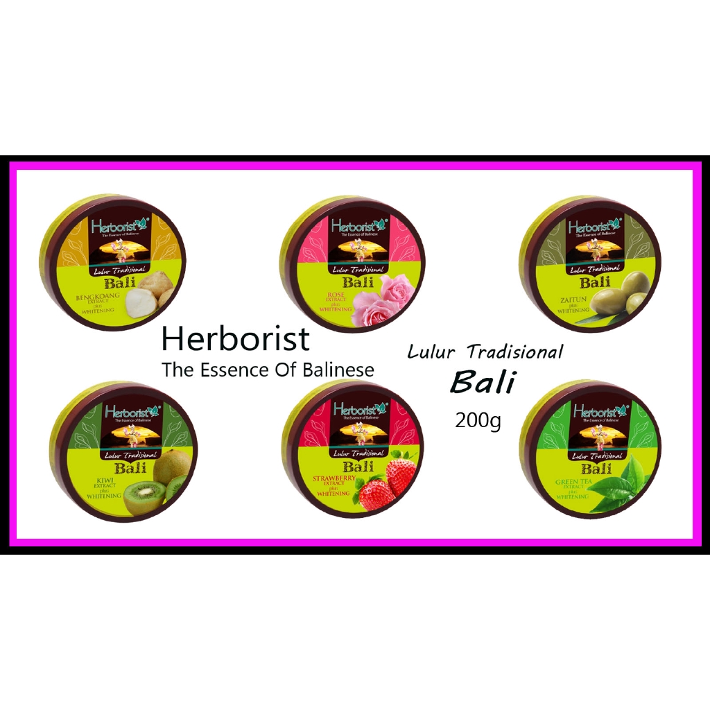 Jual 200gr HERBORIST Lulur tradisional Bali 200gr THE ESSENCE OF ...