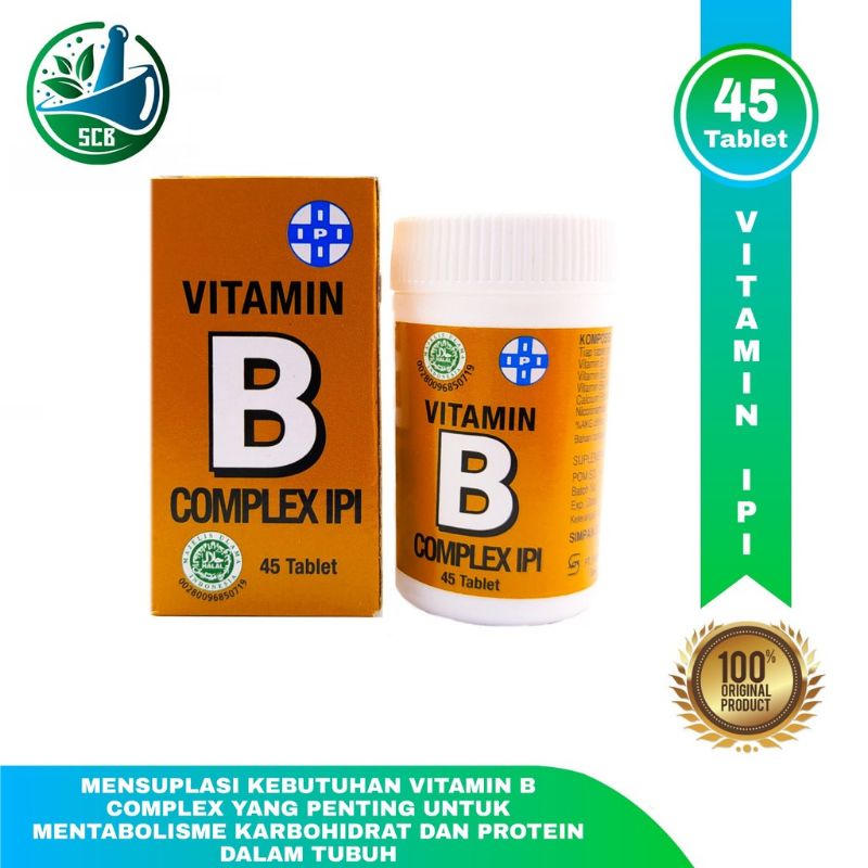 Jual Vitamin Ipi Memelihara Kesehatan & Memenuhi Kebutuhan Vitamin 45 ...