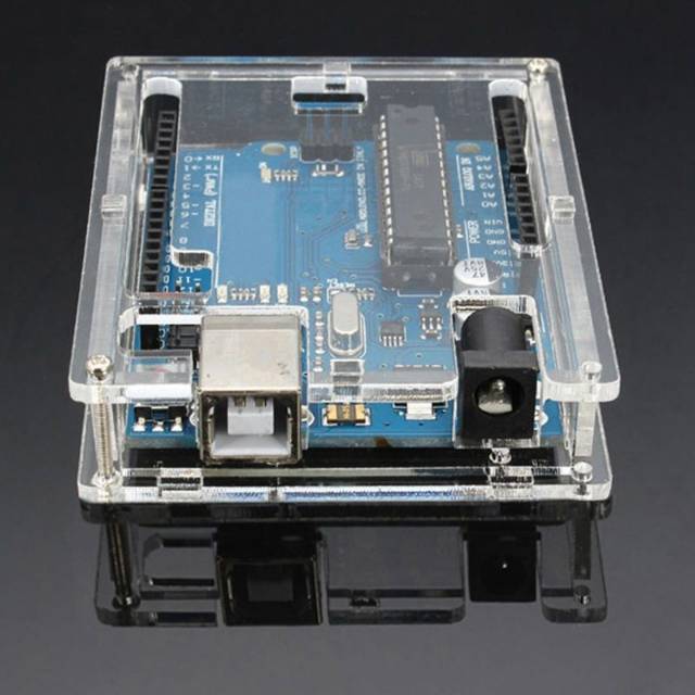 Jual Casing Arduino Uno R3 Acrylic Acrylik Case Shopee Indonesia