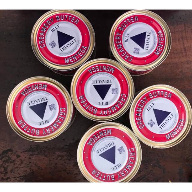 Jual Creamery Butter Blue Triangle / Cream Buter Mentega Segitiga 340g ...