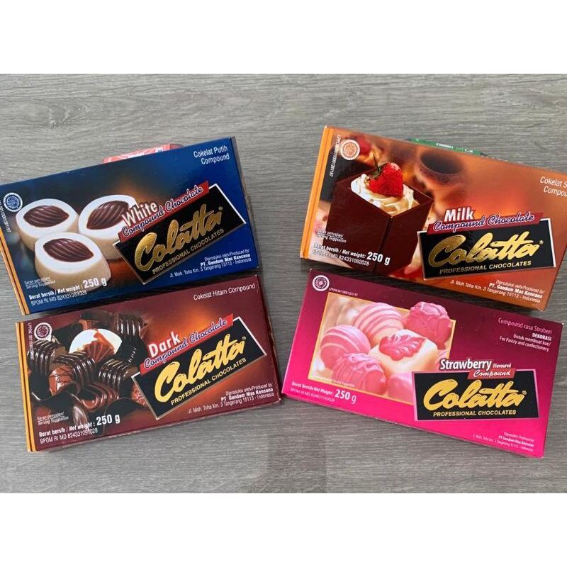 Jual Colatta Compound Chocolate 250 gr berbagai varian rasa - coklat ...